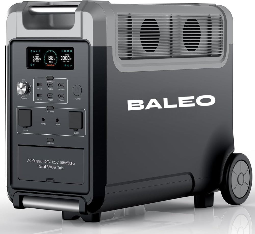 3600 W BATERIJSKI GENERATOR "BALEO ENERGY" POWER STATION - ELEKTROTEKA ...
